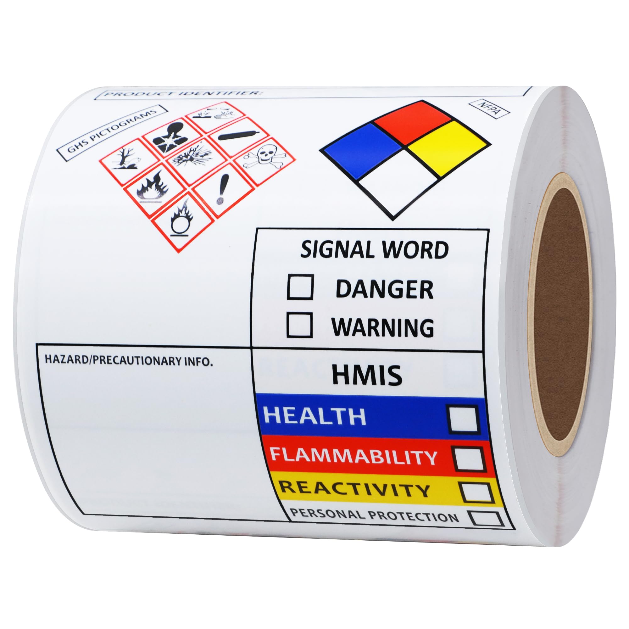 Hybsk SDS OSHA Labels for Chemical Safety Data 4 x 3 Inches | MSDS Sti ...